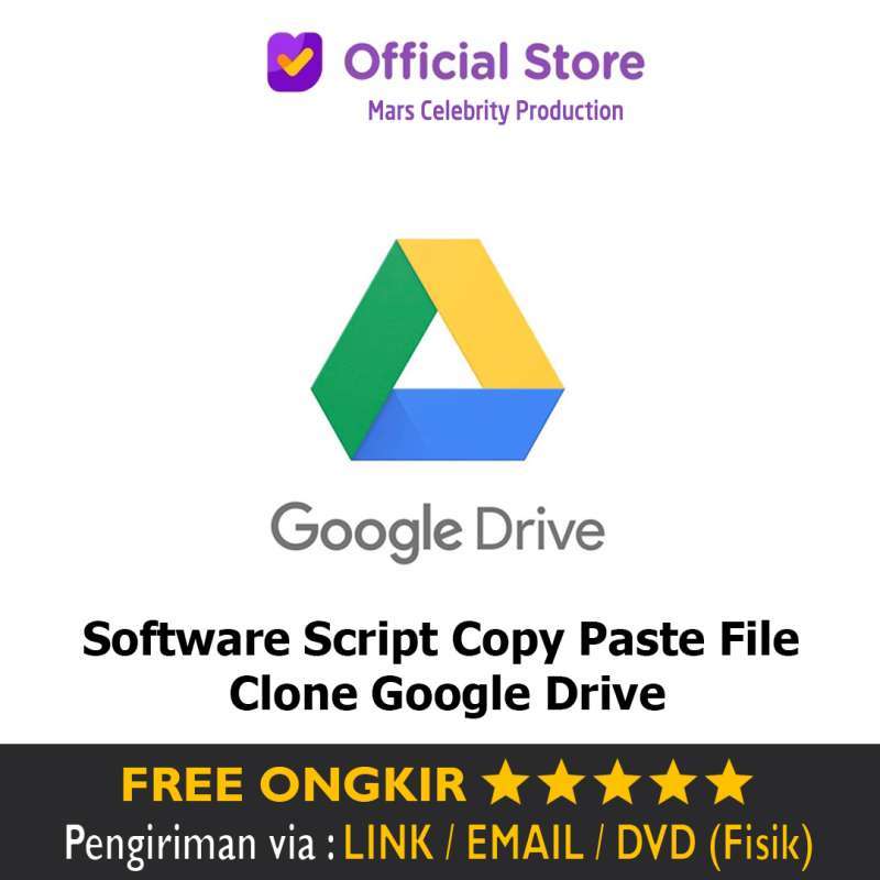 Jual Software Script Copy Paste File Clone Google Drive Script Gdrive ...