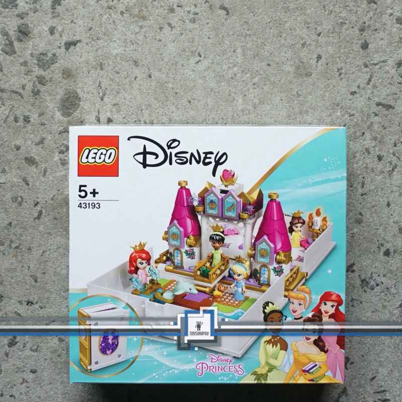 Jual LEGO Disney Princess 43193 Ariel Belle Cinderella Tiana Storybook ...