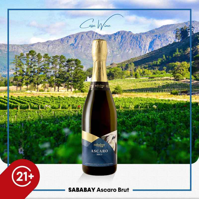 Promo Sababay Ascaro Brut Diskon 11% di Seller Casa Wine Official Store ...