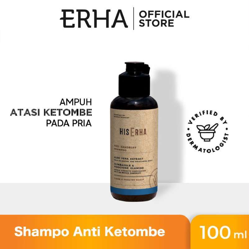 Jual HISERHA Anti Dandruff Shampoo 100ml - Shampoo Anti Ketombe Pria di ...