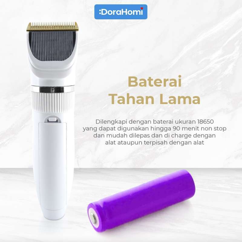 Promo Dorahomi Alat Cukur Rambut Electric Wireless Hair Clipper Portable Professional Hingga 0 ...
