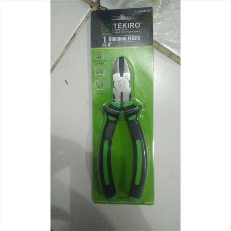 Jual Tang Potong 8 8 Inci Diagonal Pliers Tekiro Original Di Seller ...