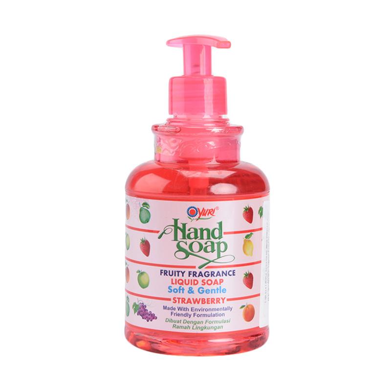 Promo Yuri Strawberry Pump Hand Soap [410 mL] Diskon 11% di Seller Yuri ...