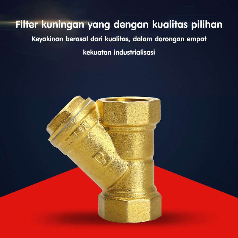 Jual Filter Katup Bentuk Y Pipa Pendingin Udara Turbocharged Bahan ...