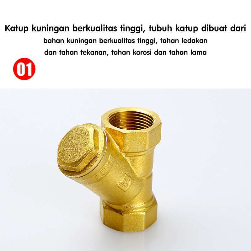 Jual Filter Katup Bentuk Y Pipa Pendingin Udara Turbocharged Bahan ...