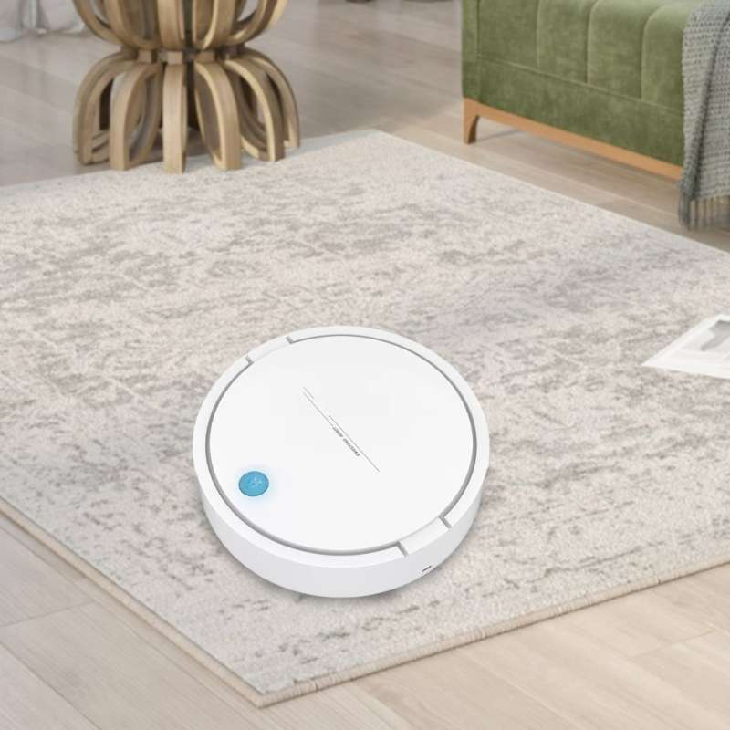 Promo Robotic Vacuum Cleaner Smart Floor Suction Mopping Cleaning ...