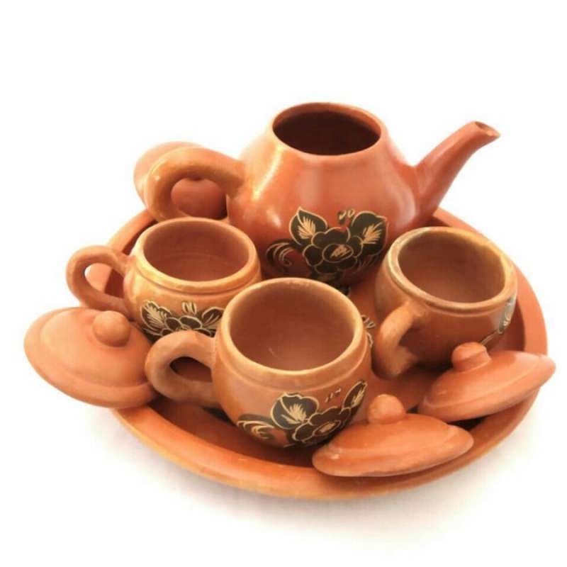 Promo Teko Teh Poci atau Teko Tanah Liat - Multicolor Diskon 20% di ...