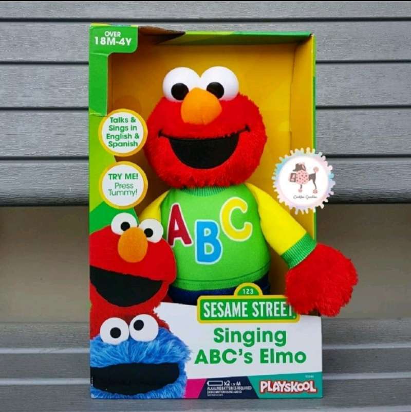 Jual Elmo Sesame Street - Singing ABC 's Elmo di Seller cookieegoodiee ...