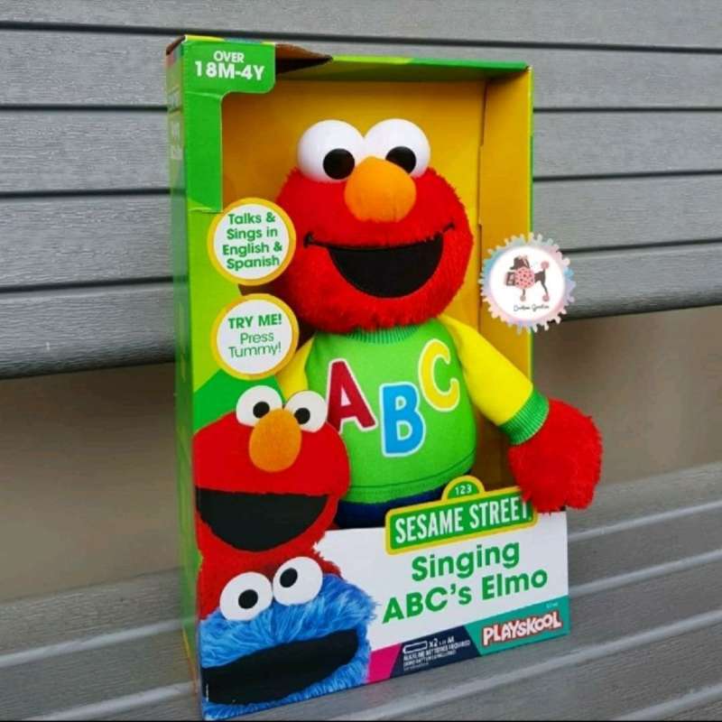 Jual Elmo Sesame Street - Singing ABC 's Elmo di Seller cookieegoodiee ...