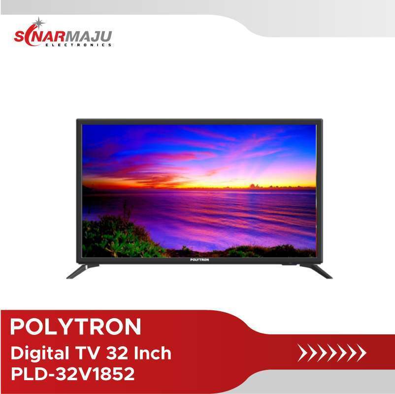 Jual LED TV 32 Inch Polytron HD Ready Digital TV PLD-32V1852 di Seller ...