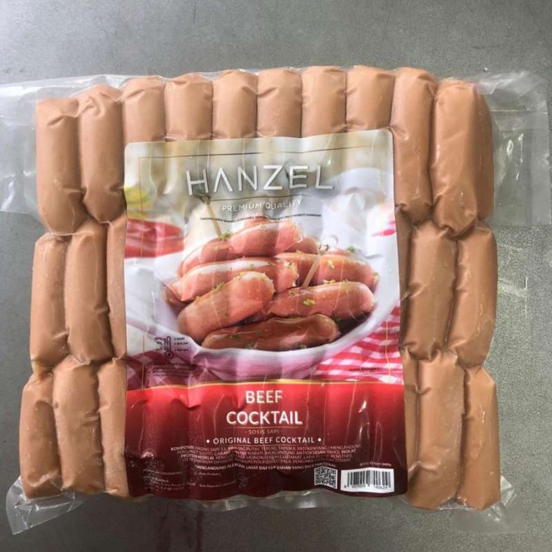Promo BEEF COCKTAIL HANZEL 1000 GRAM SOSIS KOKTAIL SAPI & AYAM HALAL ...