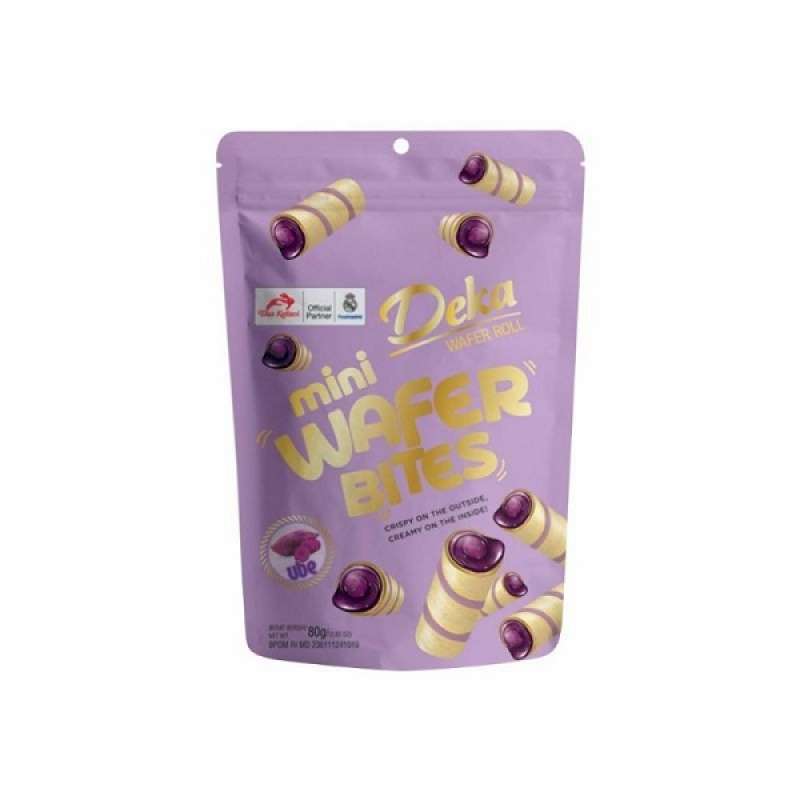 Jual DEKA WAFER ROLL MINI BITES UBE 80g di Seller Hypermart Paso Ambon ...