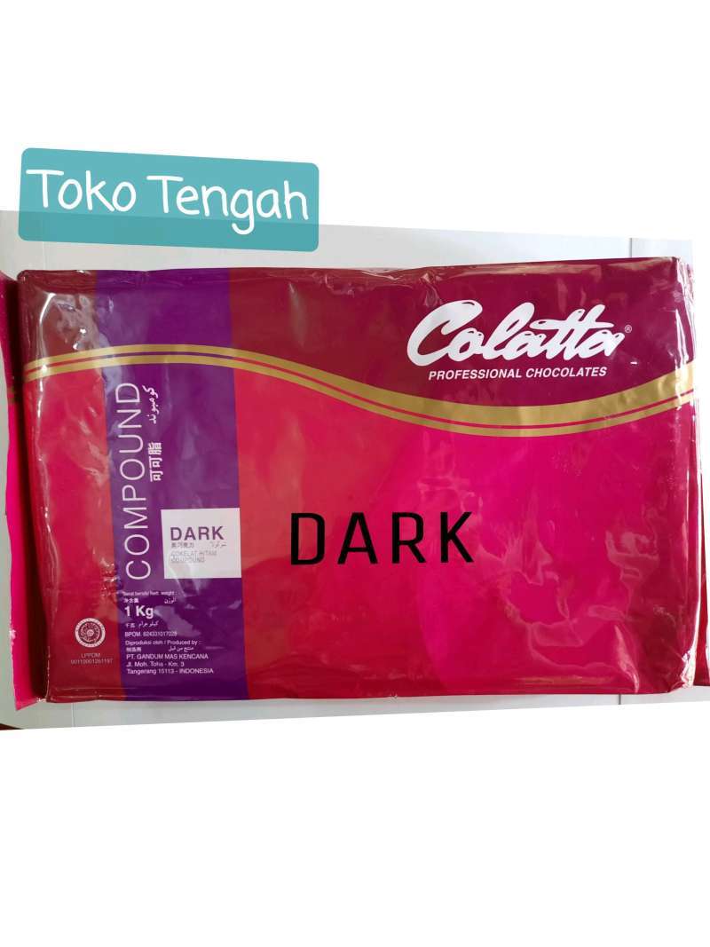 Jual colatta dark 1kg/cokelat batang colatta/dcc colatta di Seller Toko ...
