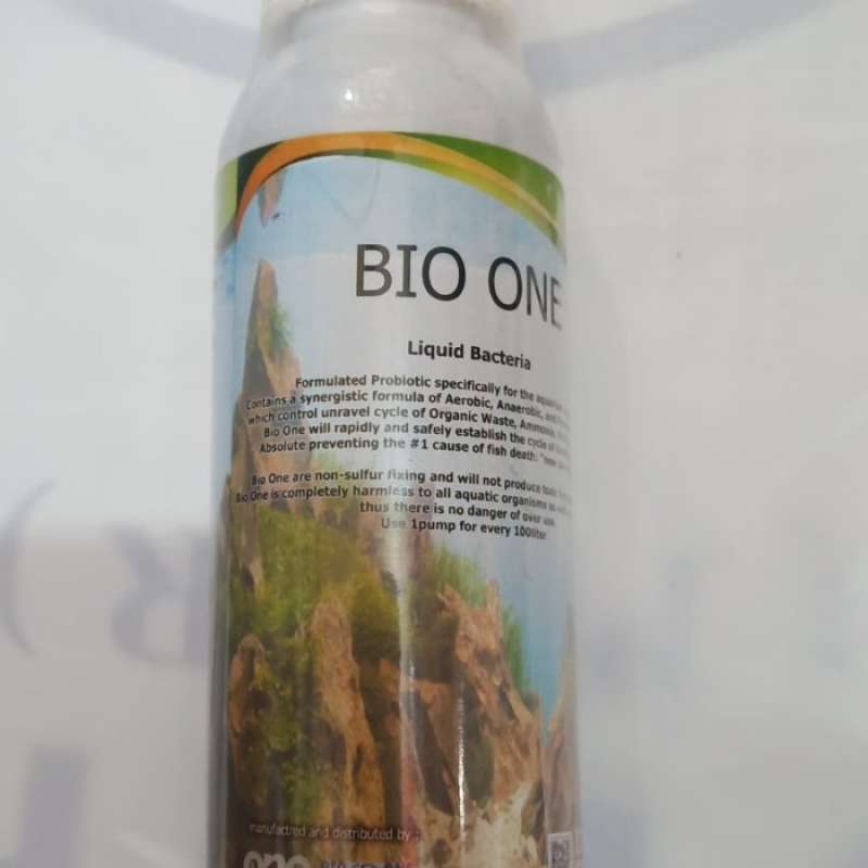 Jual aquarium aquascape bacteri starter BIO ONE liquid bacteria 100 ml ...