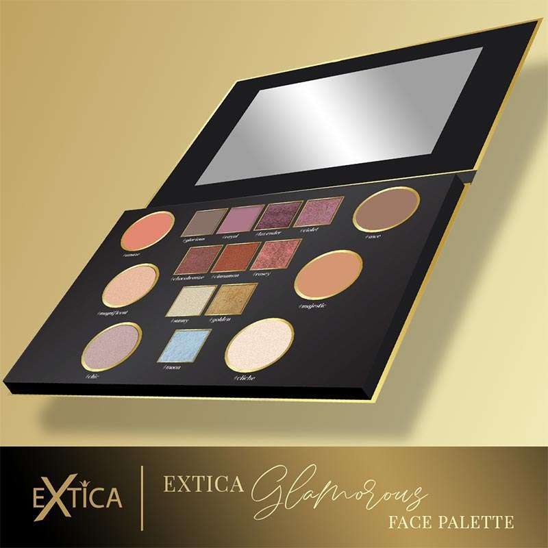 Promo EXTICA Glamorovs Face Palette 24.2 gr Diskon 10% di Seller ...