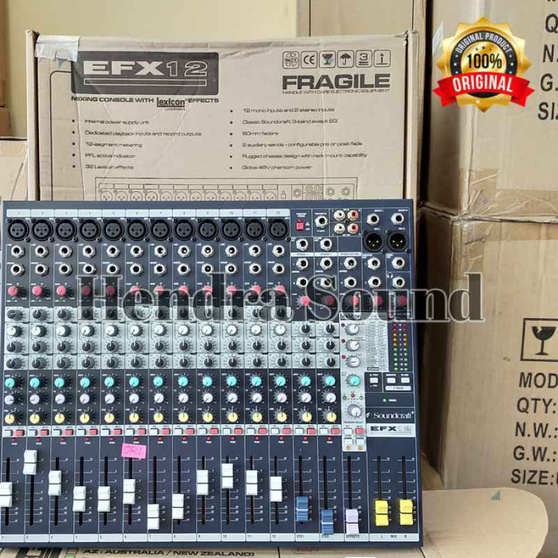 Jual Mixer Soundcraft 12 Channel Original Murah - Harga Diskon Mei 2024 ...