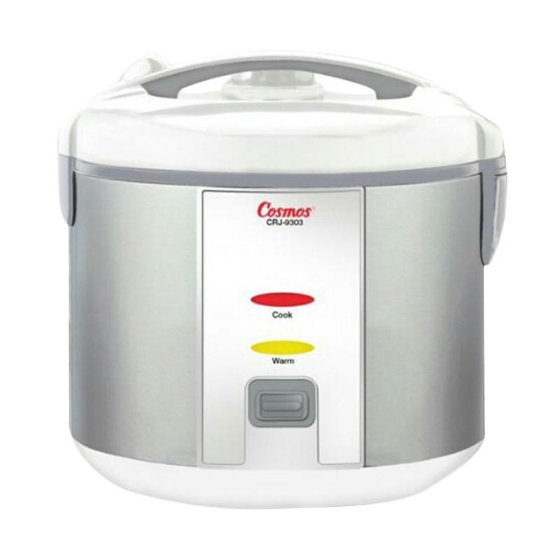 Jual Cosmos CRJ-9303 Stainless Steel Rice Cooker [2 L] DIJAMIN ORI di ...