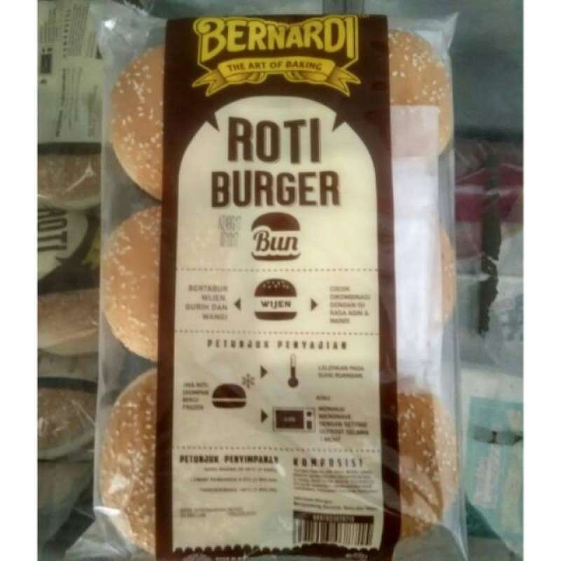 Jual BERNARDI ROTI BURGER wijen di Seller Aska mart - Keloposepuluh ...