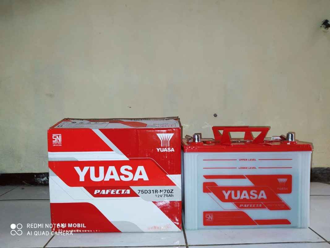 Jual Aki Mobil Mitsubishi Strada Yuasa Basah N70z 12v 75ah Di Seller Toko Banoki Aki Mobil ...