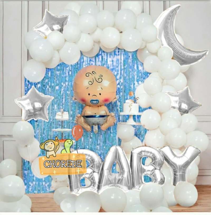 Promo Paket Dekorasi Balon Ulang Tahun Happy Birthday Anak Laki Baby ...