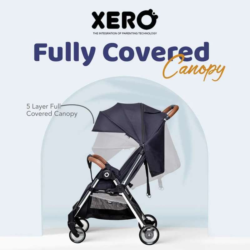Jual Xero Stroller Auto Fold Cabin Size - Black Di Seller Babyzania ...