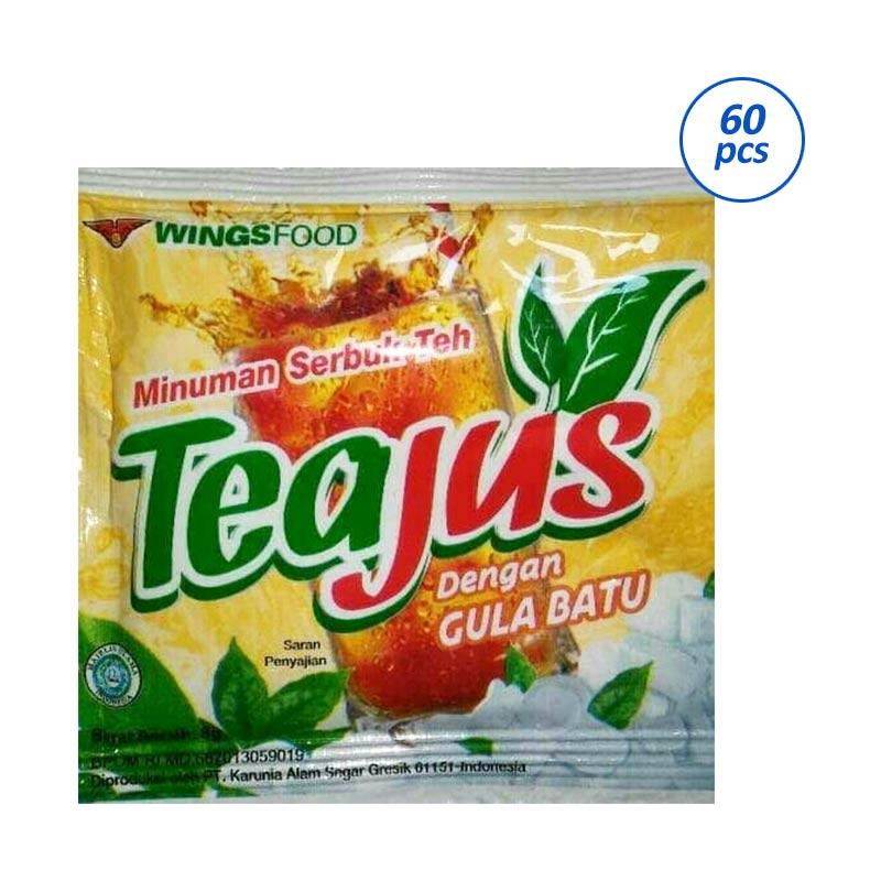 Jual TEA-JUS Gula Batu Powder Drink Sachet [7 gr/ 60 pcs] di Seller ...
