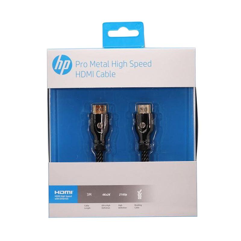 Jual Hp Pro Metal High Speed Hdmi Cable [3 M] Di Seller Vs - Kalideres ...