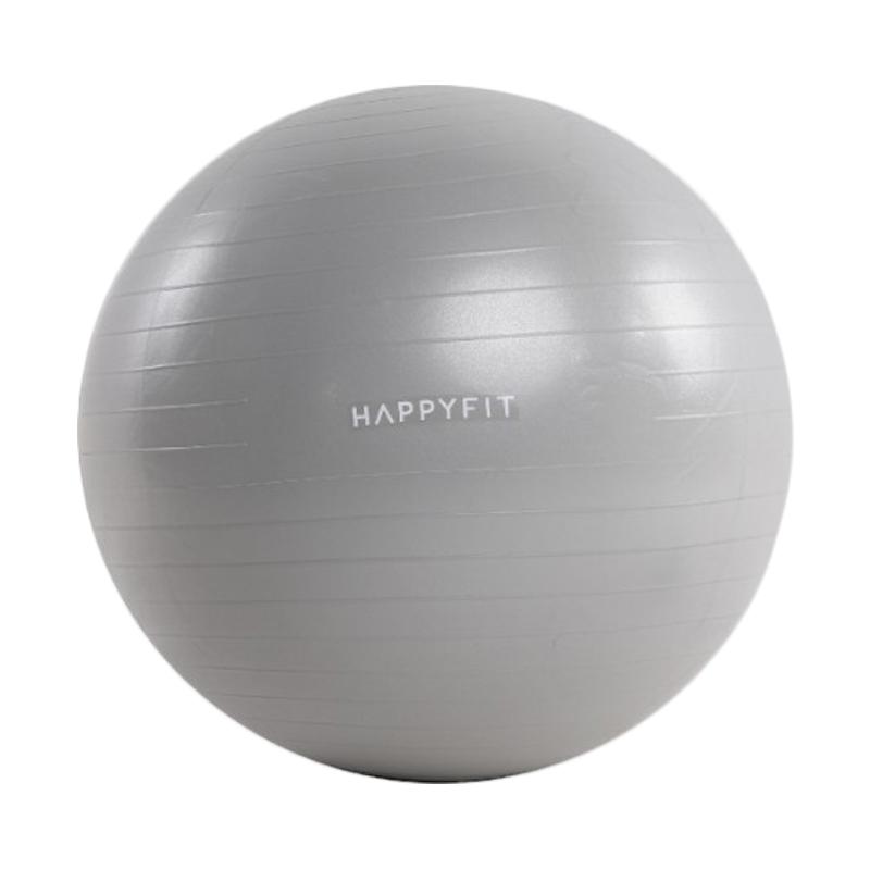 Jual Happyfit Anti Burst Gym Ball With Hand Pump [65 Cm] Grey Di