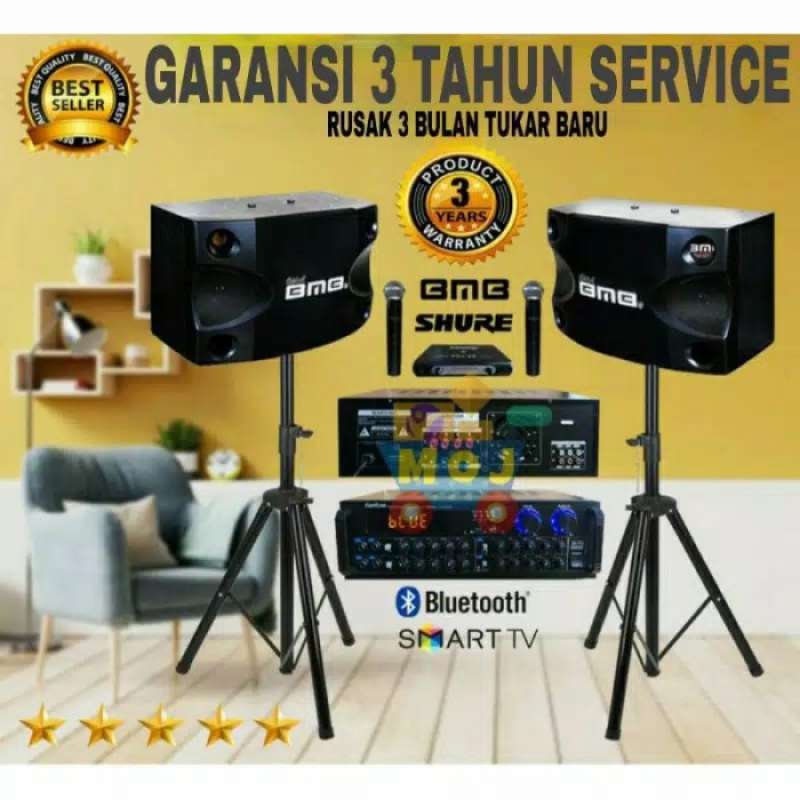 Jual SALE PAKET SOUND SYSTEM BLUETOOTH BMB ORIGINAL PAKETAN KARAOKE ...