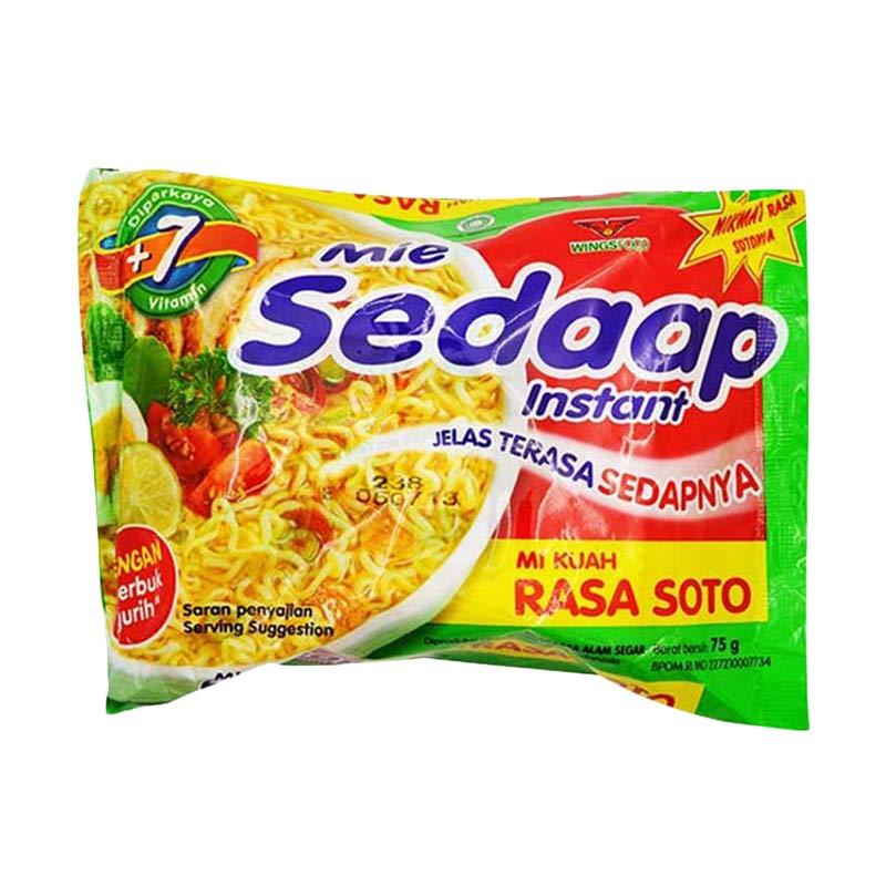 Jual SEDAAP Rasa Soto Mie Instan [75 g] di Seller Bhakti Karya ...