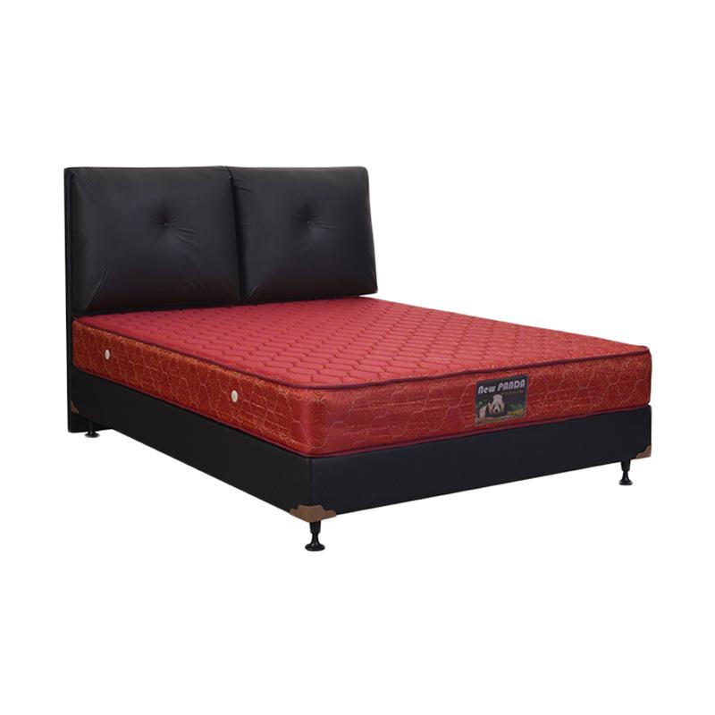 Jual Javaland New Panda Divan Oreo HB Boston Set Springbed [Fullset ...