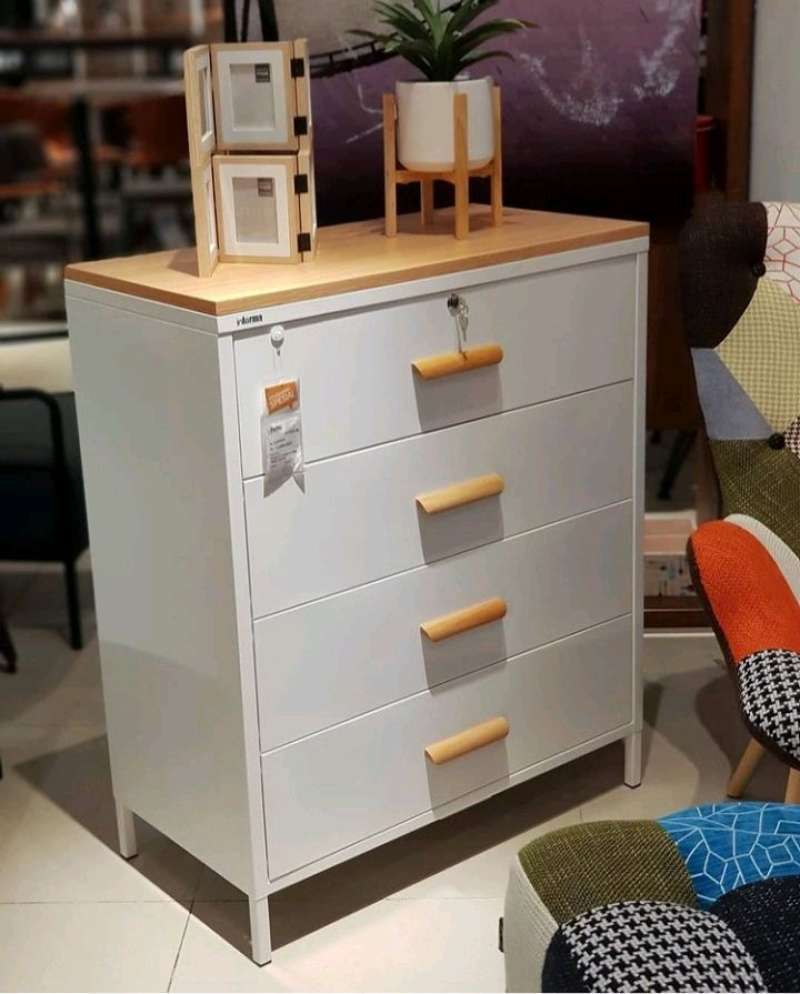 Promo lemari pakaian informa scarlett 4 drawer laci pakaian 4 laci ...