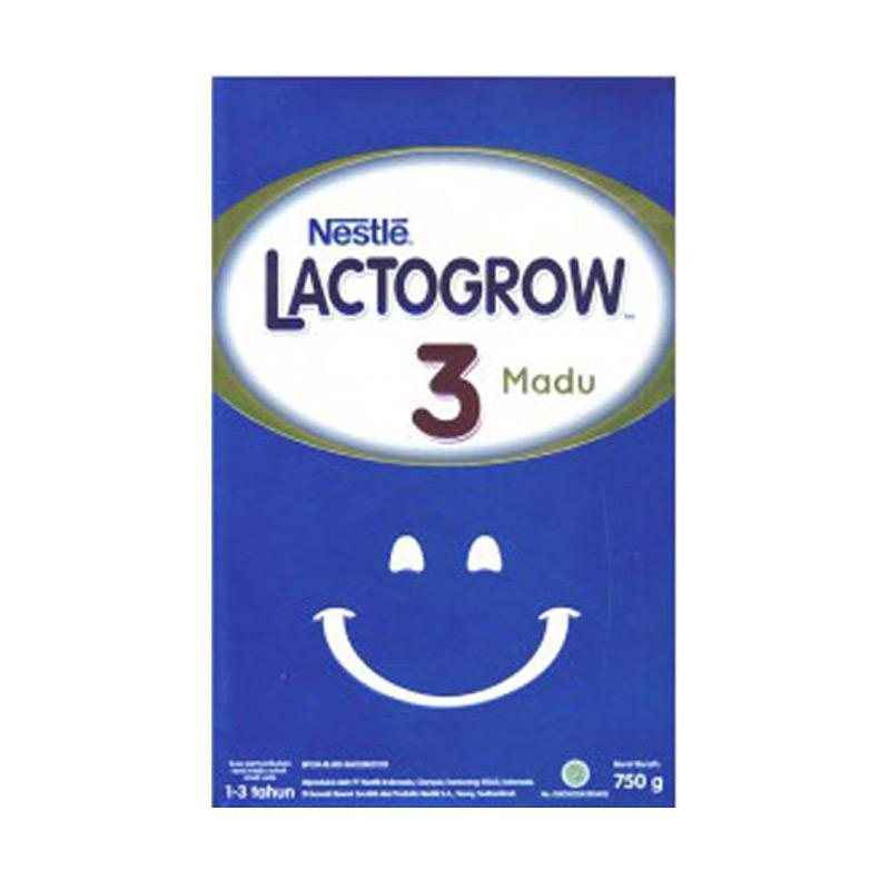 Promo Nestle Lactogrow 3 Rasa Madu Susu Formula [750 g] Diskon 30% di ...