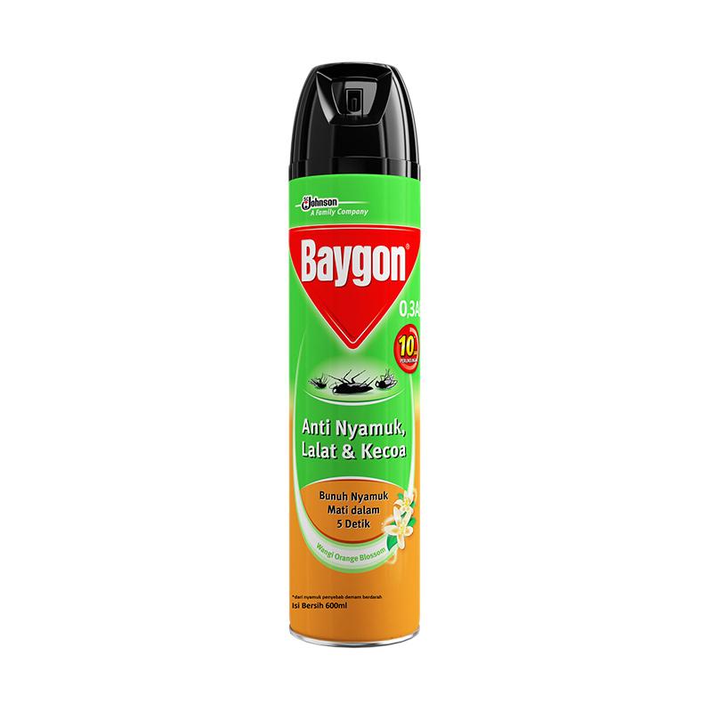 Jual Baygon Aerosol Natural Orange Cairan Pembasmi Nyamuk dan Serangga ...