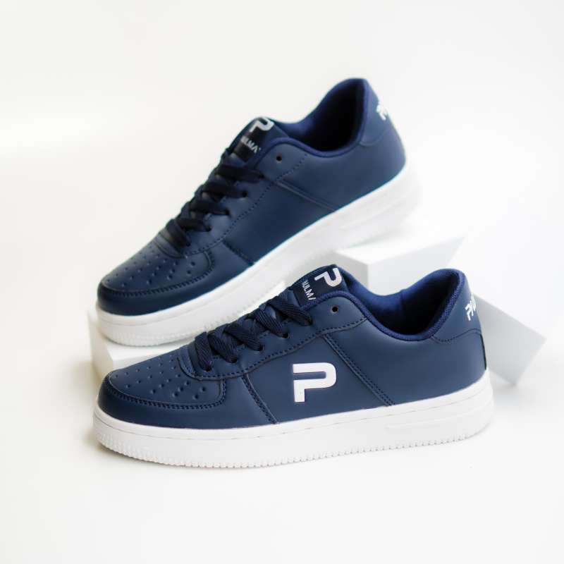 Promo Paulmay - Sepatu Sneakers Pria Denver - Blue White - 42 Diskon 67 ...