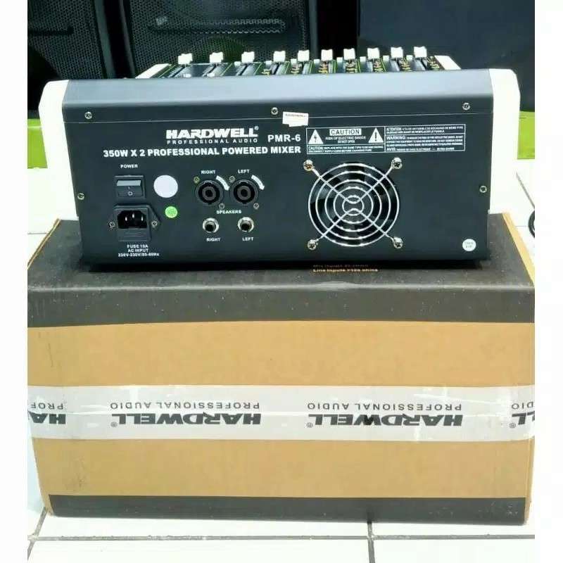 Promo Power Mixer Audio Hardwell Pmr6 Pmr 6 Original Usb Bluetooth ...