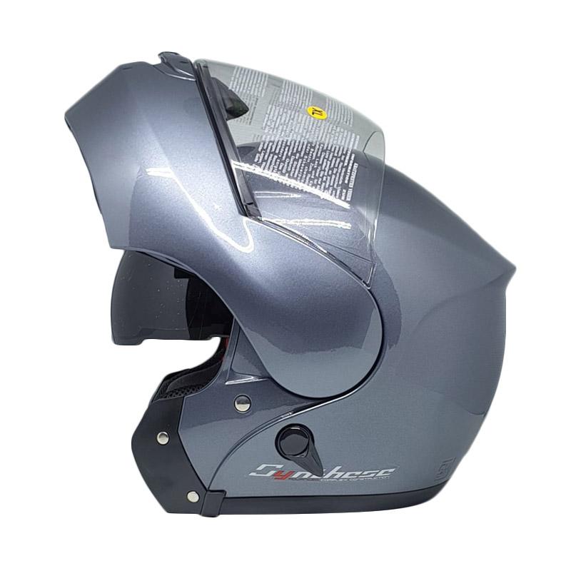 Jual Zeus Modular ZS-3000A Helm Flip Up - Titanium di Seller ...