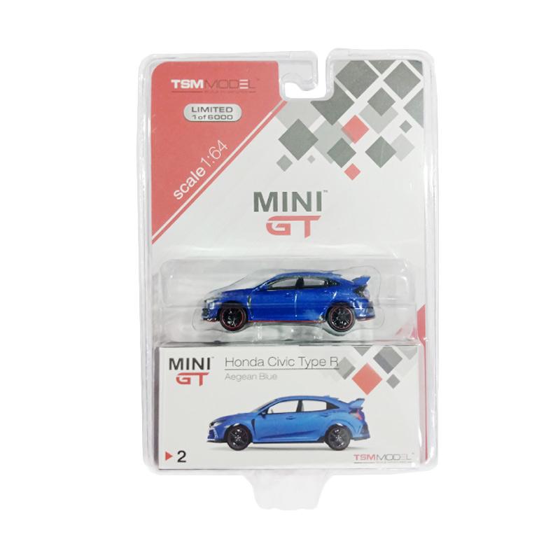 Jual Mini Gt Limited Honda Civic Type R Diecast - Biru [1:64] Di Seller ...