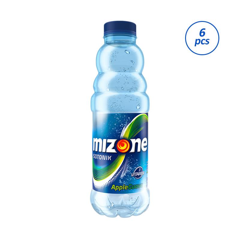 Jual Mizone Minuman Isotonik Bernutrisi Apple Guava 500ml (6 botol) di ...