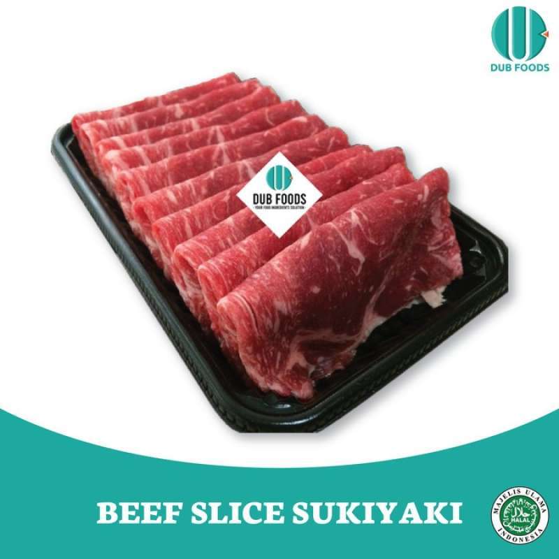 Jual Daging Sapi Slice Impor - Sukiyaki / Yakiniku / Shabu Shabu 1KG di ...