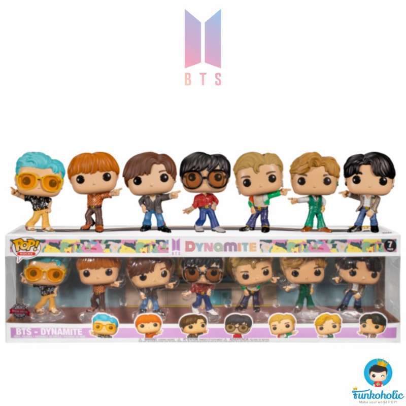 Jual Funko POP! Rocks BTS (Bangtan Boys) - Dynamite (7-Pack) [Exclusive] di Seller FUNKOHOLIC ...
