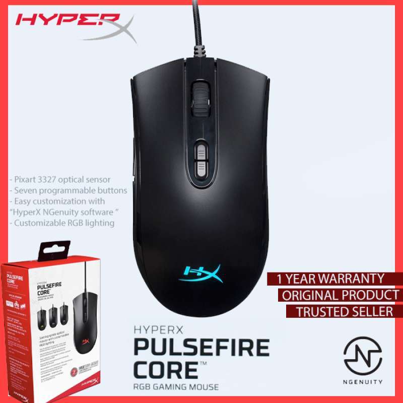 Promo HyperX Pulsefire Core - RGB Gaming Mouse Diskon 18% di Seller ...