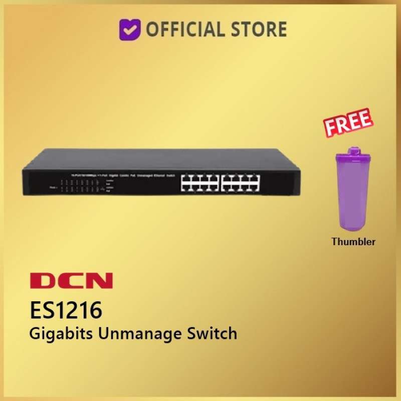 Promo Dcn Es1216 16 Port Gigabit Unmanaged Switch Hub Es 1216 Diskon 56 ...