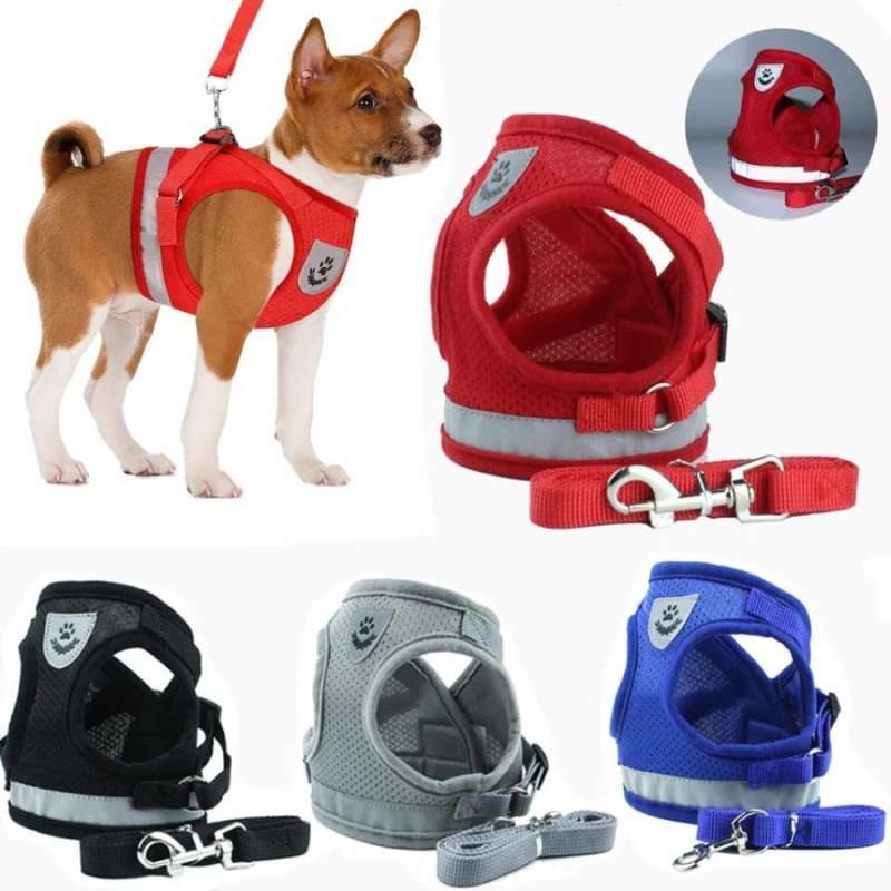 Promo Harness Kucing- Anjing Tali Tuntun /hewan Harness Rompi -import ...