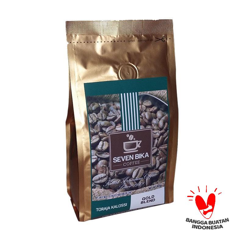 Jual Seven Bika Coffee Toraja Kalossi Gold Blend Bubuk Kopi [165 G] Di ...