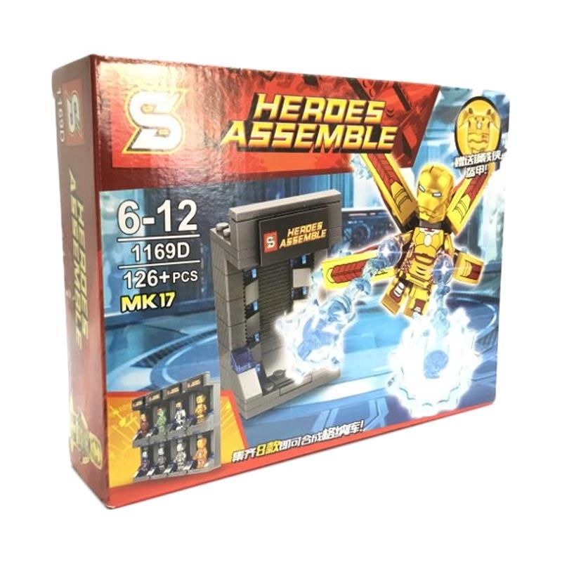 Marvel Avengers Scenes Iron Man Demolition Station Base