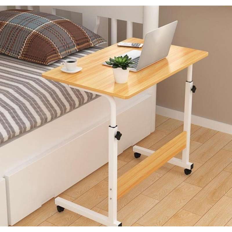 Jual Meja Laptop Roda Standing Desk Adjustable Meja Laptop Lipat ...