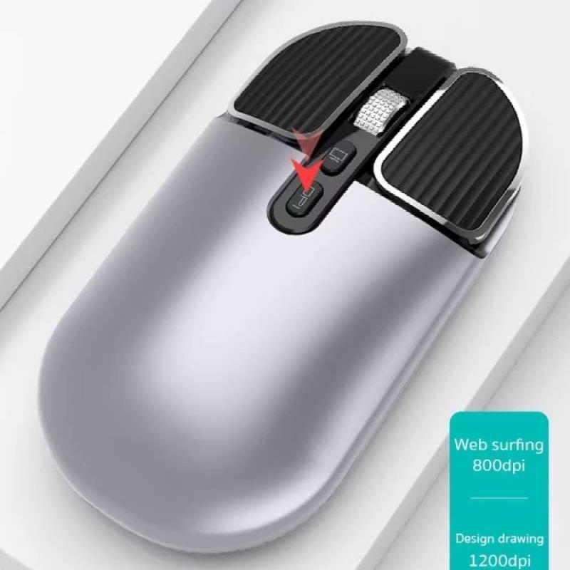 Jual Mouse Wireless Beetle Dual Mode Mouse Original Coteetci - Black Di ...