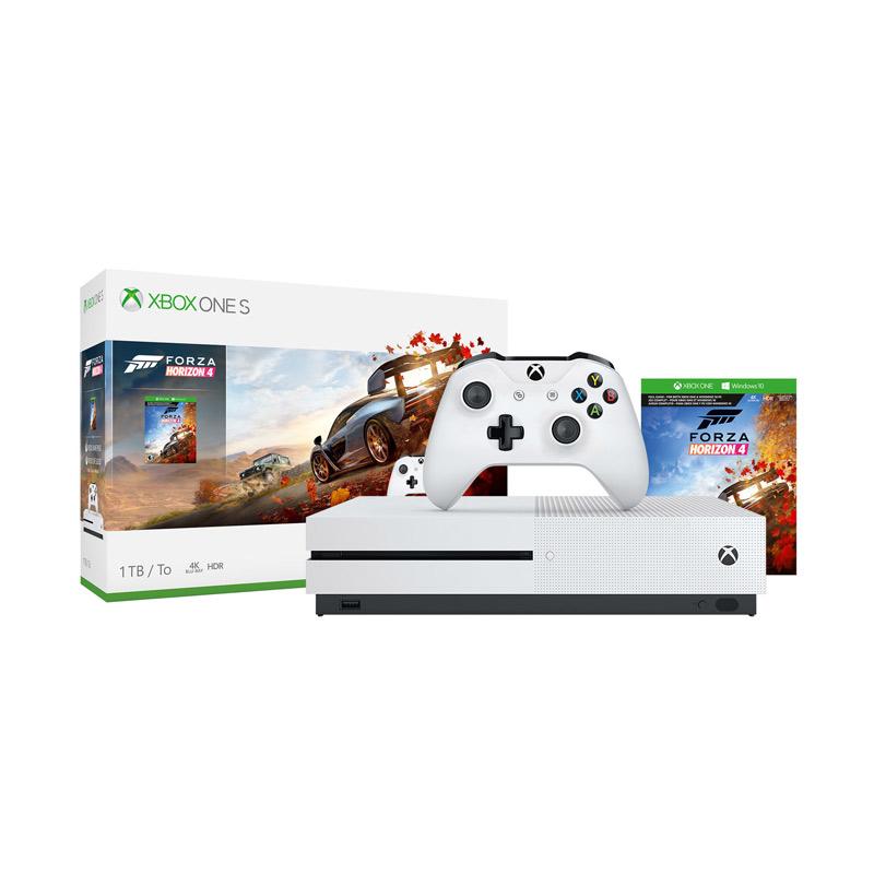 Jual Microsoft XBOX One S Game Console [1 TB/ Set Bundle Forza Horizon ...