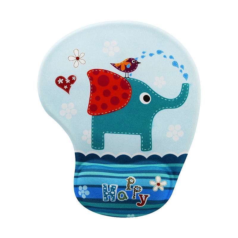 Jual FREE ONGKIR Sapi gel pergelangan mouse pad warna kartun lucu mouse ...